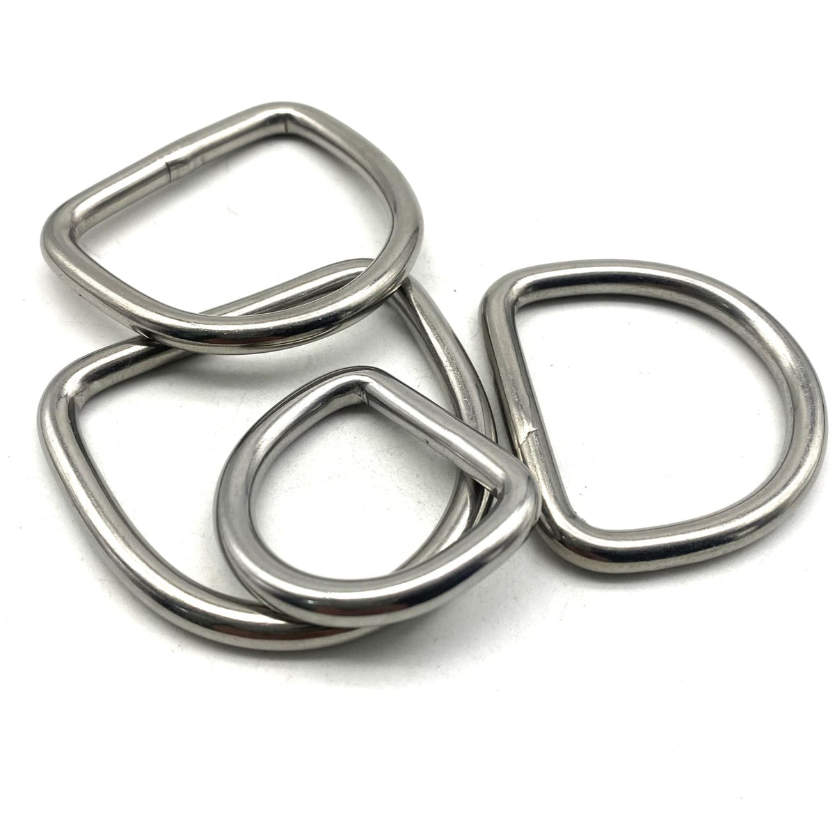 6mm Wire Stainless D Ring Seamless D Loop 30/40/45/50mm – Metal Field Shop