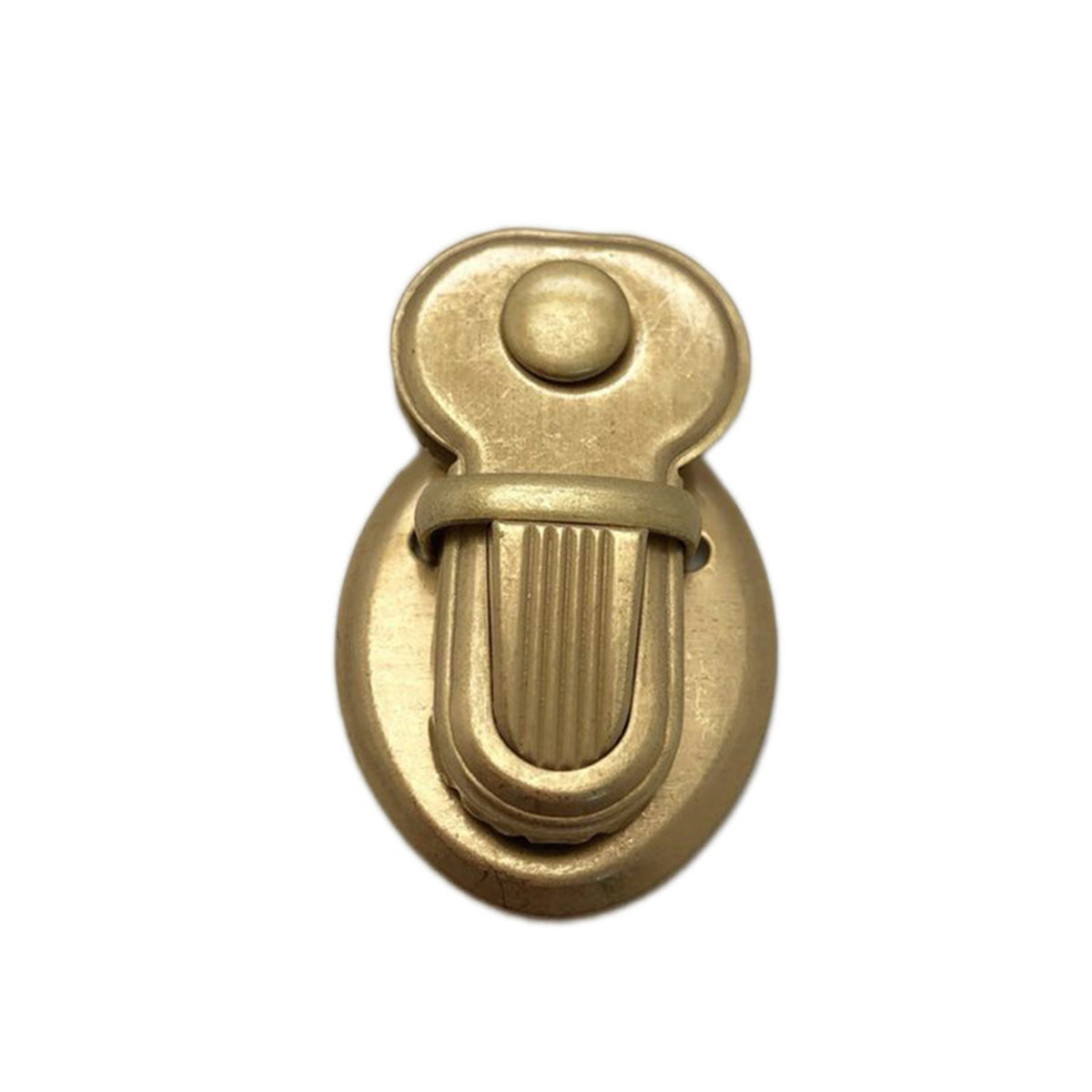 3 Size Brass Thumb Lock Handbag Tuck Lock,Brass&Silver Color Purse Pre ...