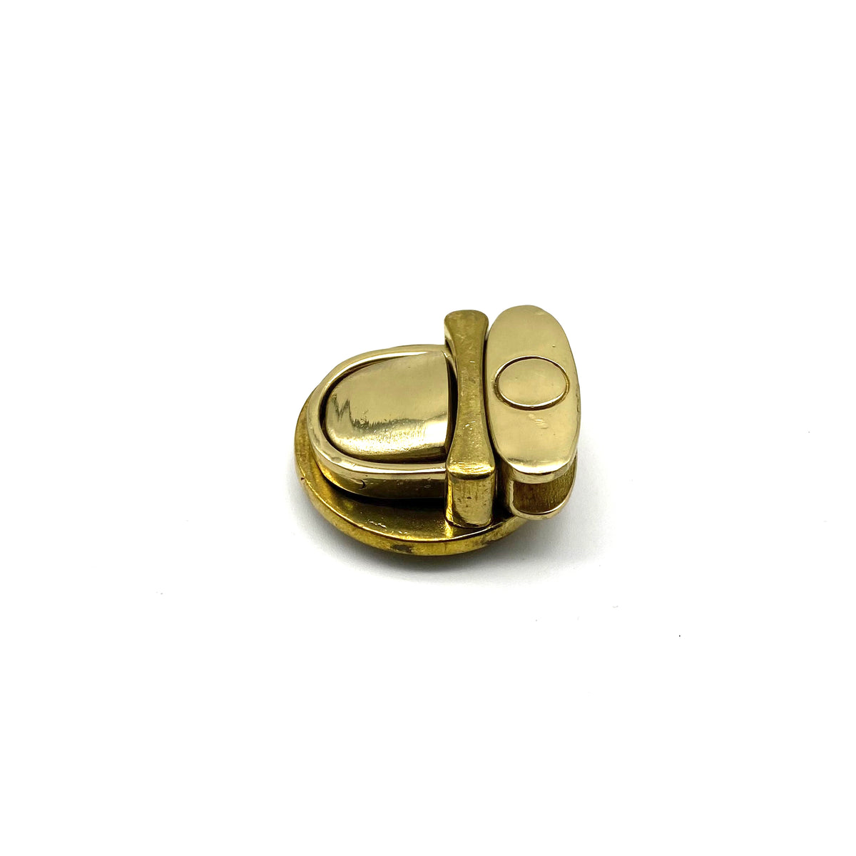 Brass Thumb Tuck Lock Leather Bag Closure Catch Flat Slide Locks Lugga ...