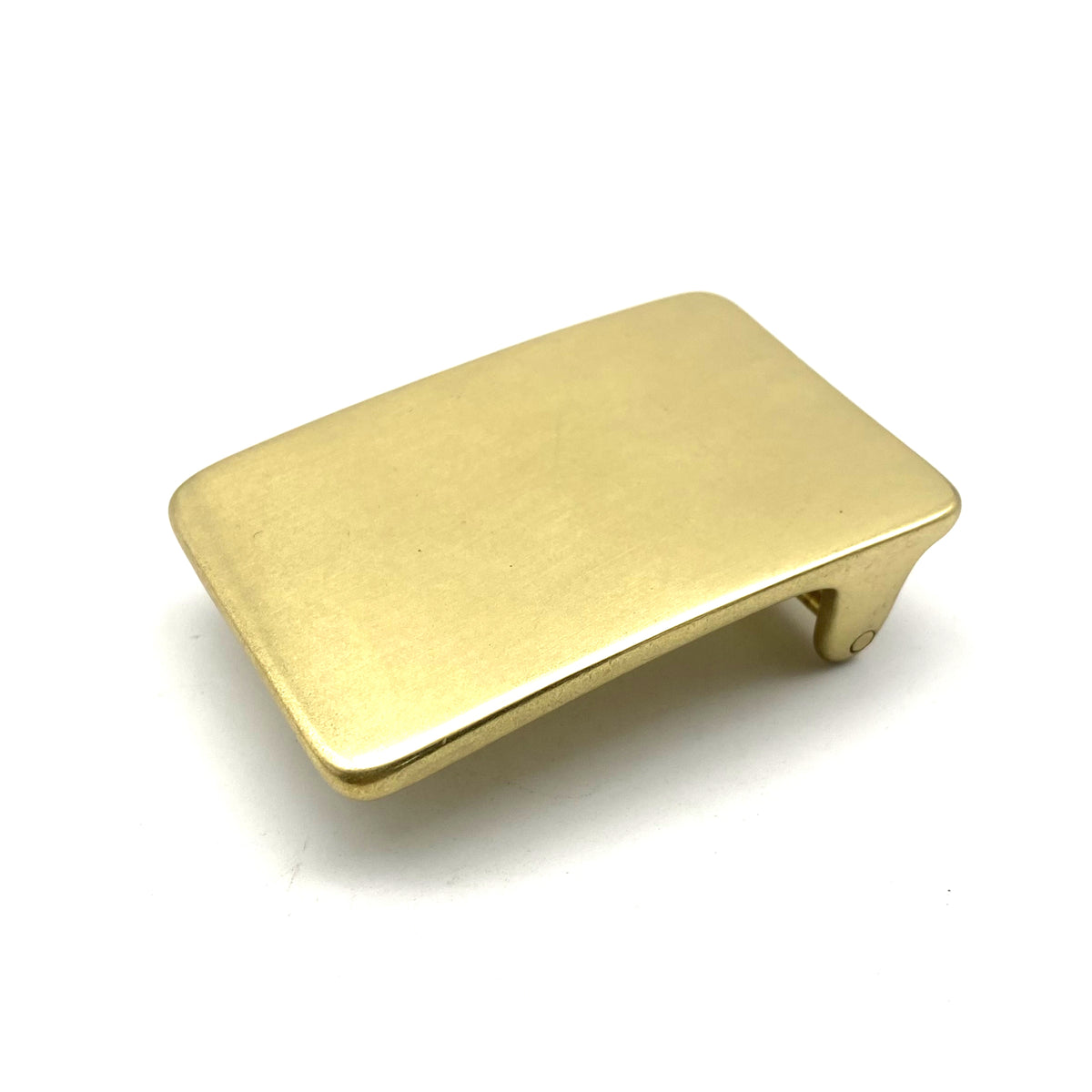 Mens Plain Buckle Brass Leather Belt Buckle 1.5inch Leather Belts Hard ...