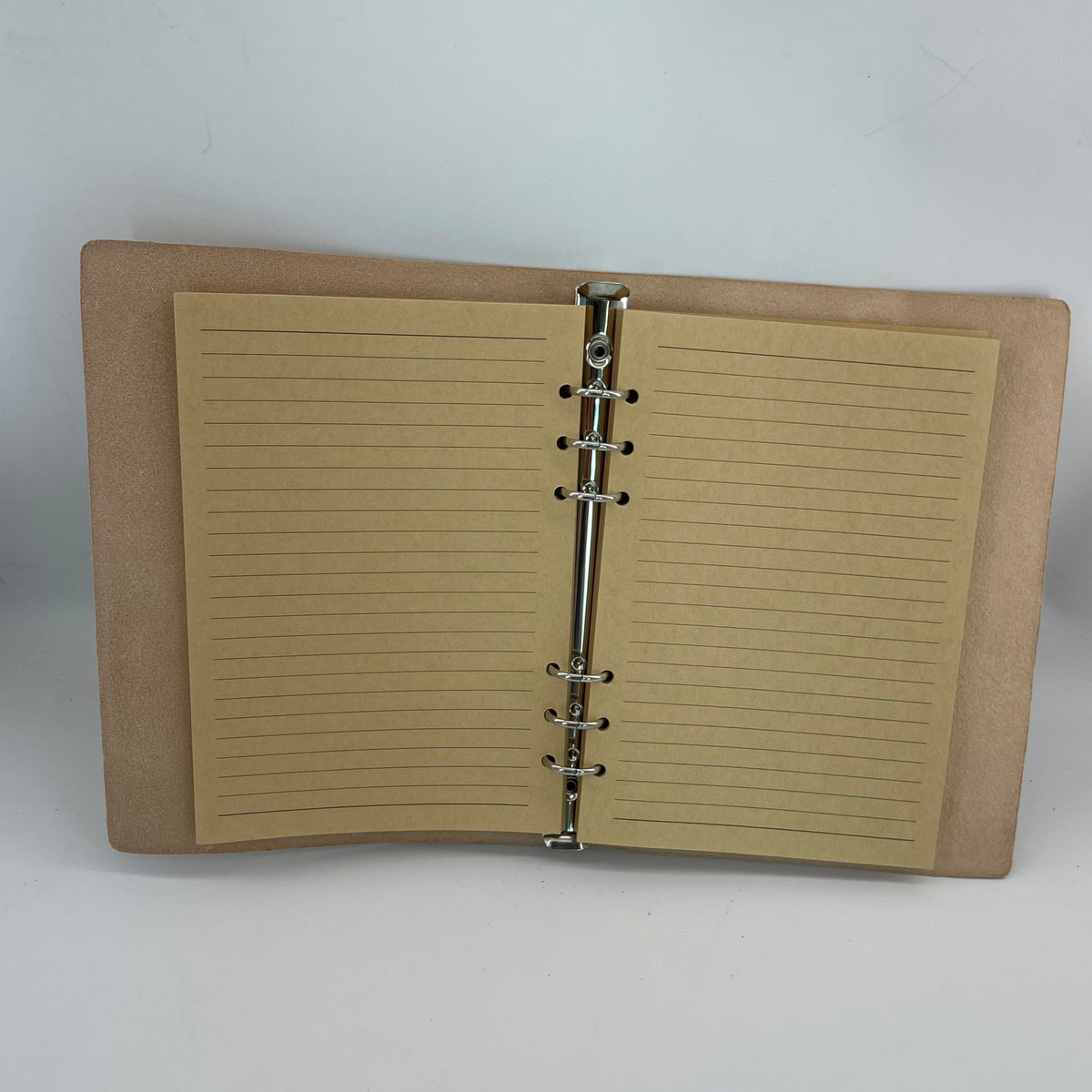 Eyes That Hold My Magical Stories | Handmade Beige Leather A5 Journal ...