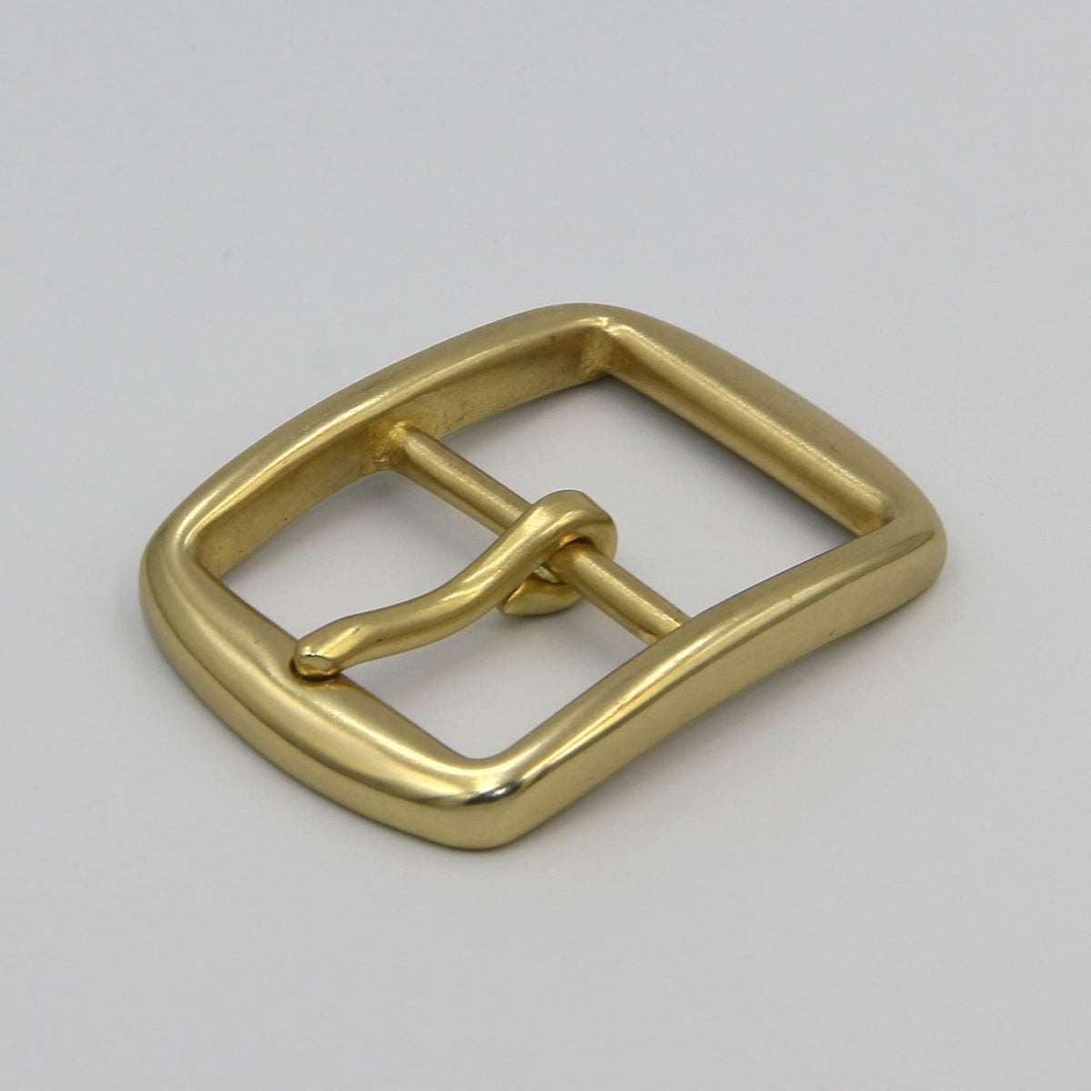 Solid Brass Pin Buckle Western Cowboy Handmade Leather Belt Fitting ...