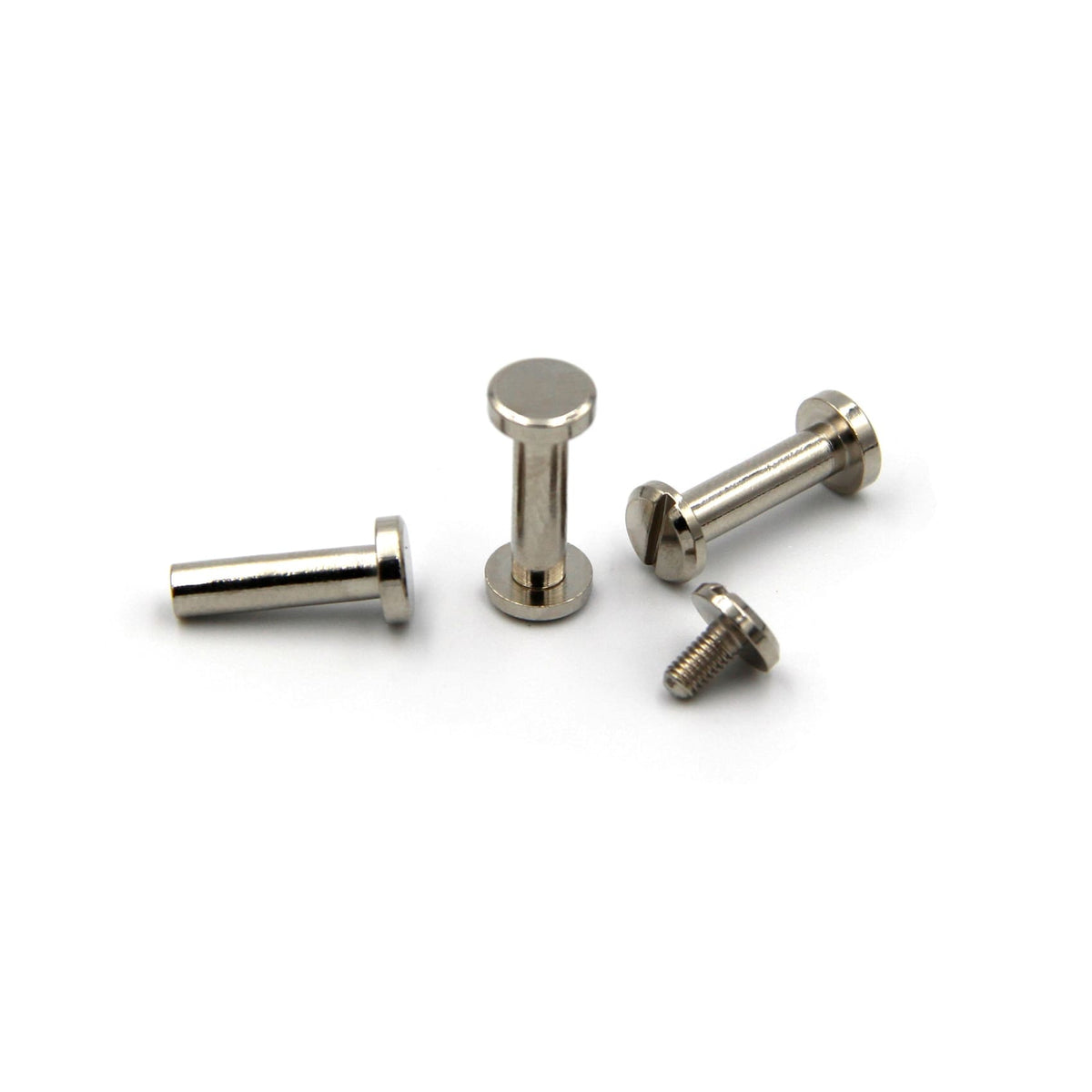Brass Book Binding Rivets Leather Screws 15/20mm Long – Metal Field Shop