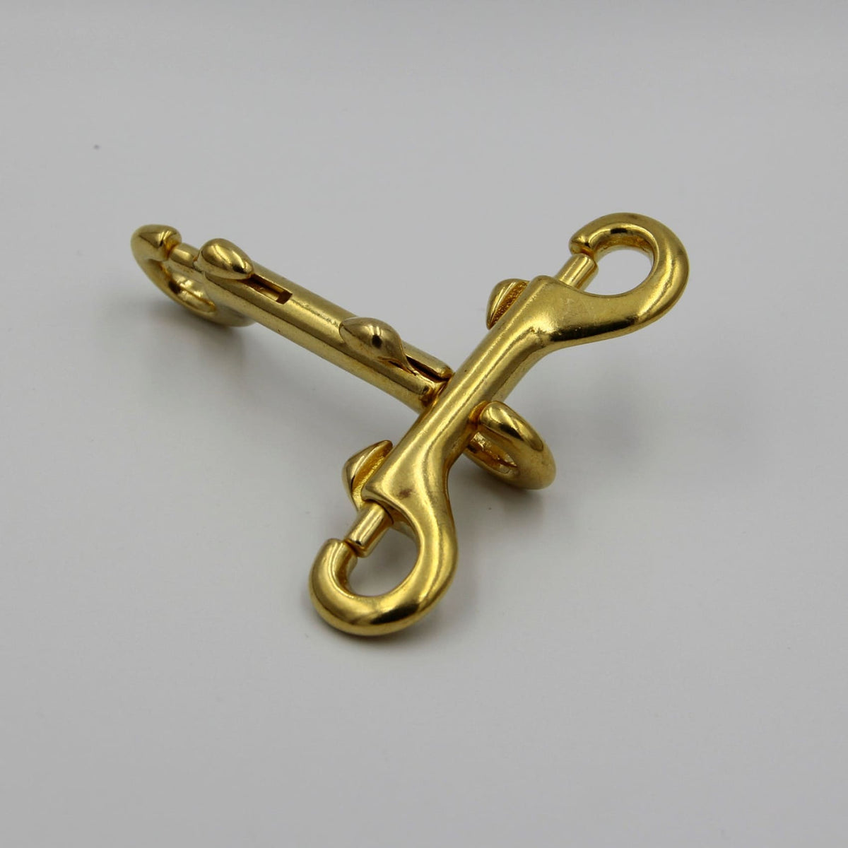 Brass Double Heads Clasp Clip Dog Collar Snap Hook – Metal Field Shop