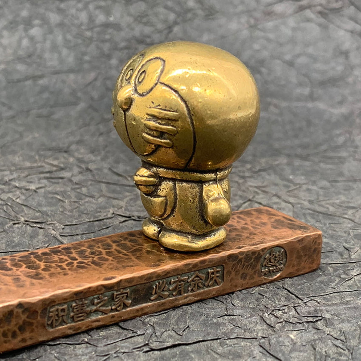 Doraemon Statue Gifts Solid Brass Casted – Metal Field Shop