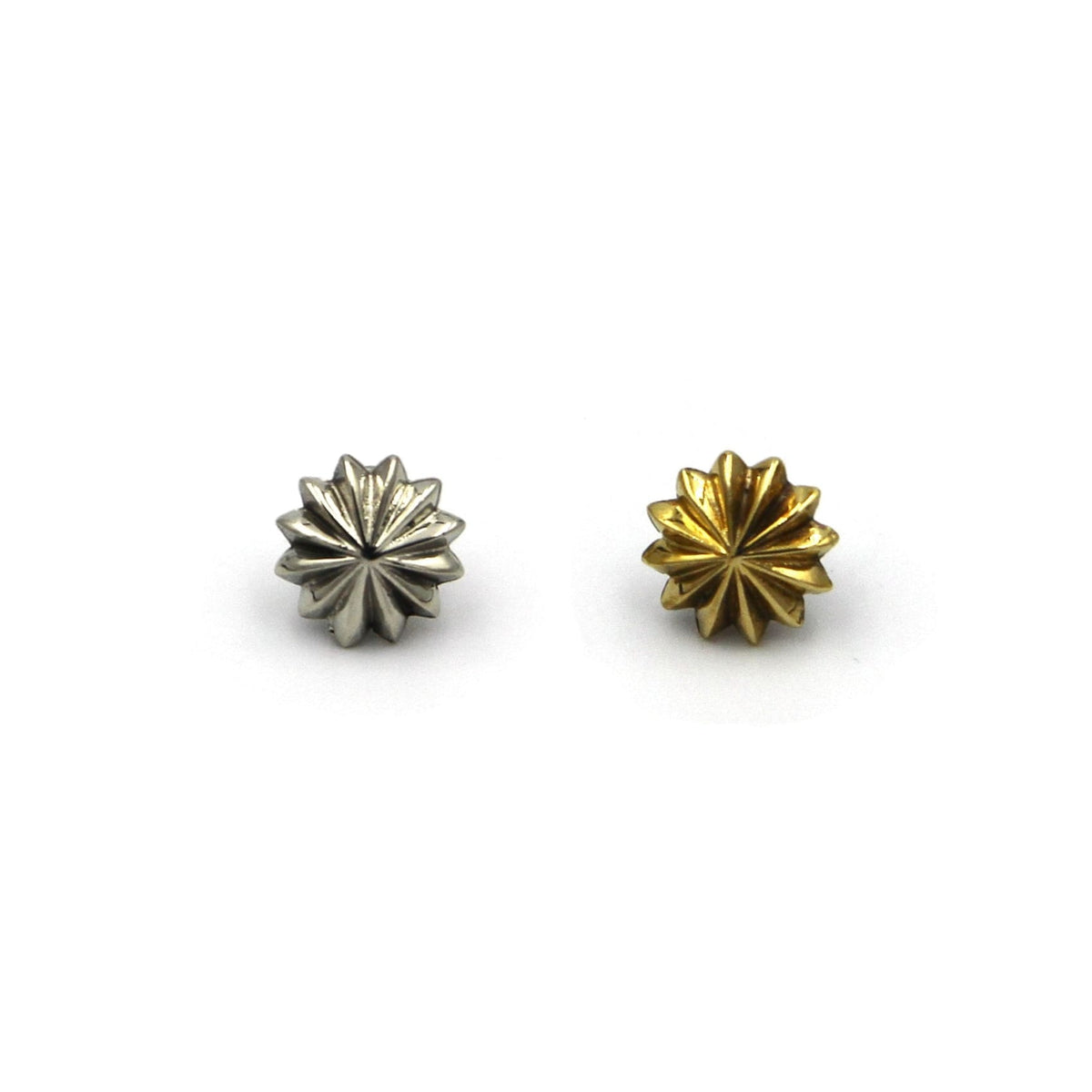 Flower Conchos Screw Back Rivets Leather Craft Decoration Hardwares 10 ...