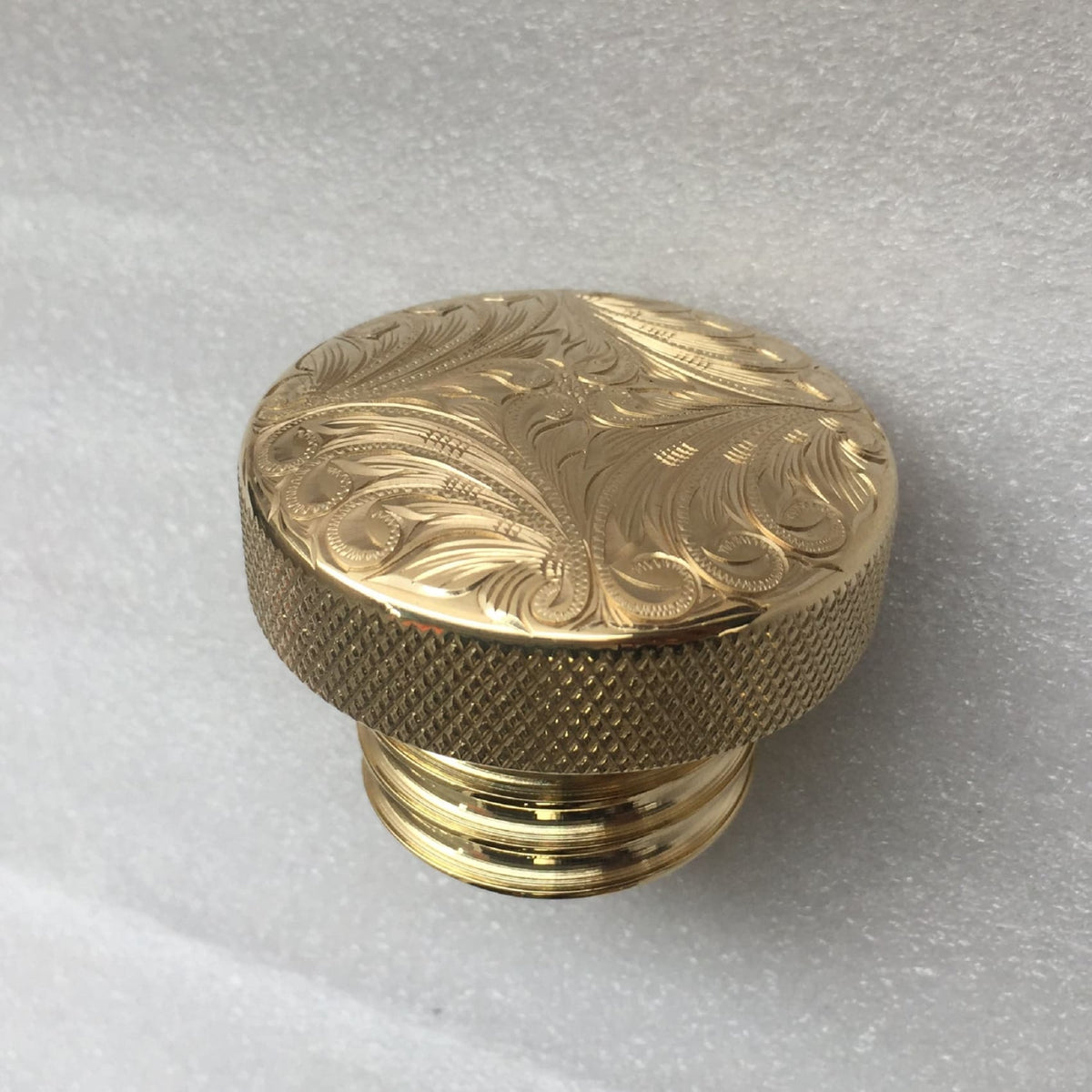 Hand Engraved Tang Cao Motorcycle Brass Gas Cap Fuel Tank Caps Cover M ...