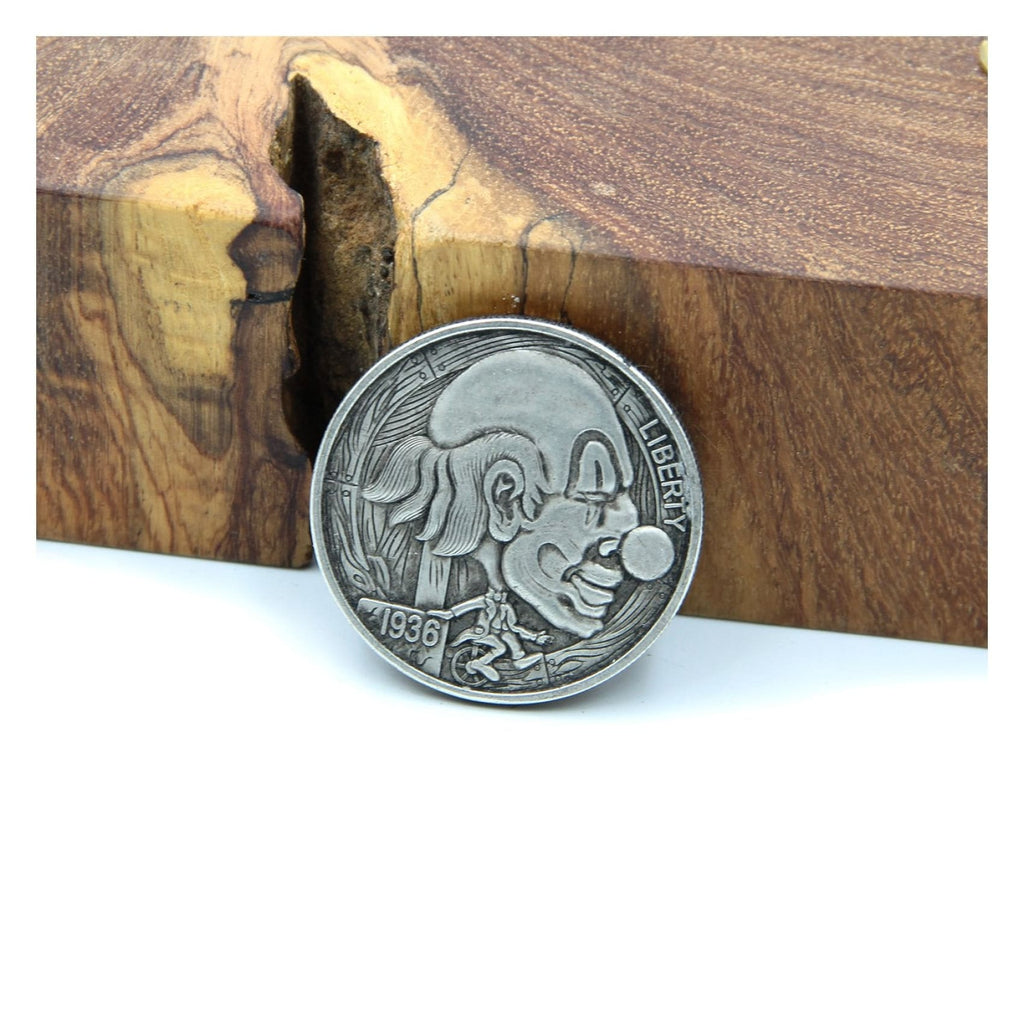 Silver Clown Coin – Metal Field Shop